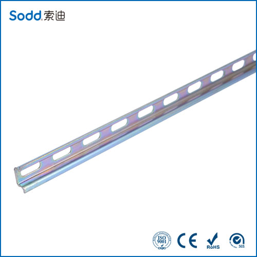 Steel DIN Mounting Rail Slotted Design - China Sodd Electrical