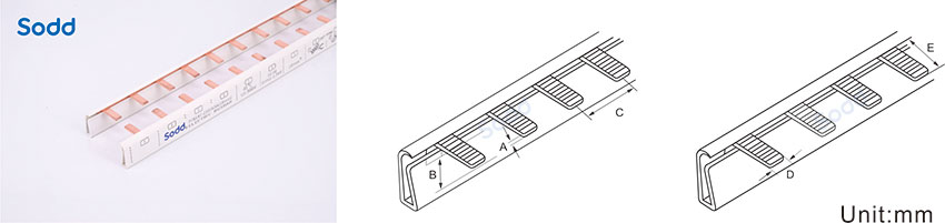 Insulated Pin busbar 1P - China Sodd Electrical